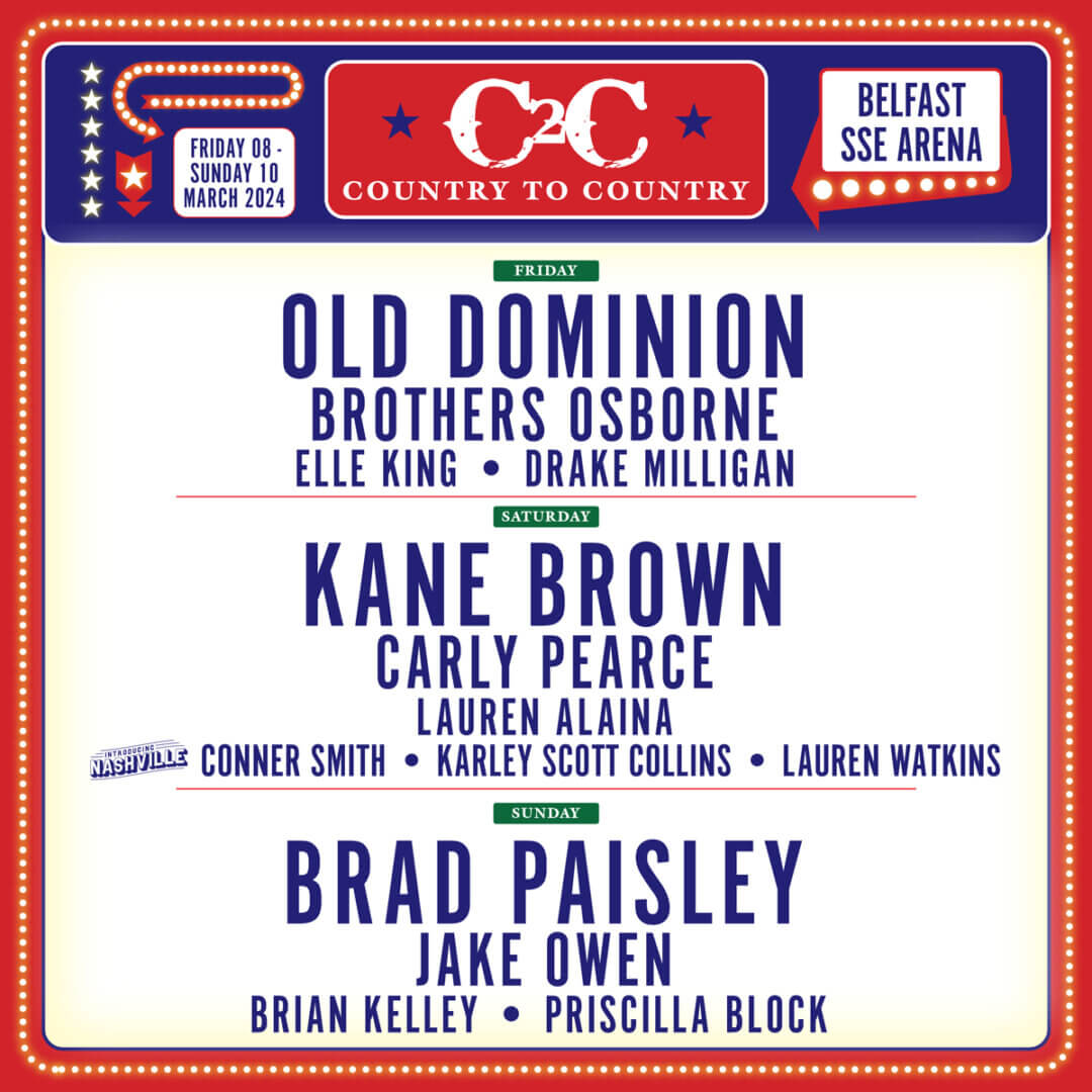 Belfast | Country 2 Country – Country 2 Country