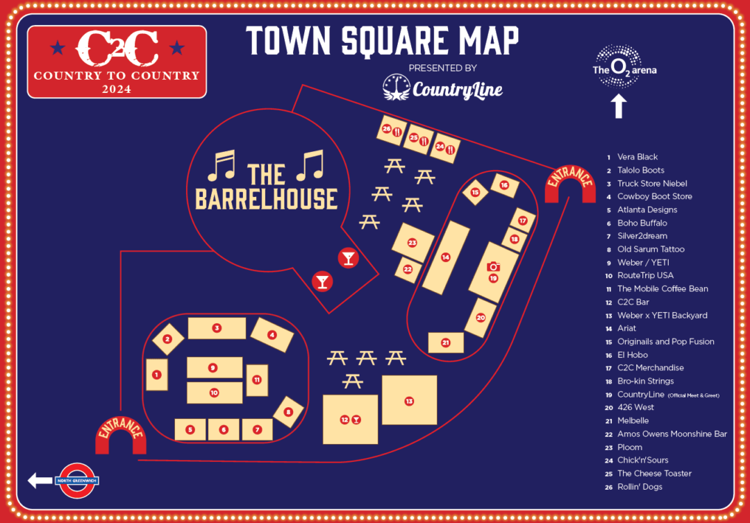 The CountryLine Town Square | Country 2 Country