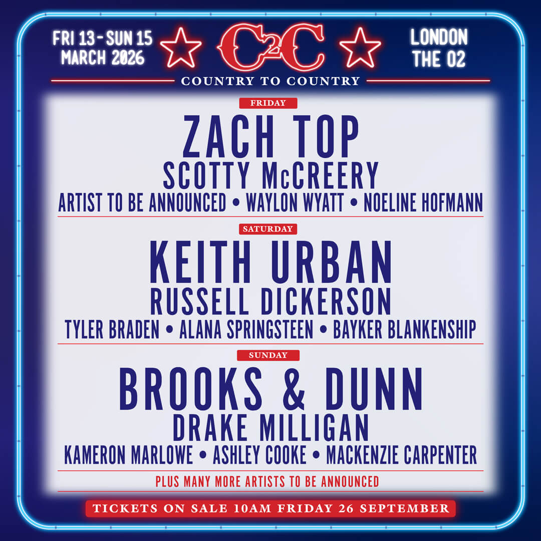 London Lineup Poster | Country 2 Country